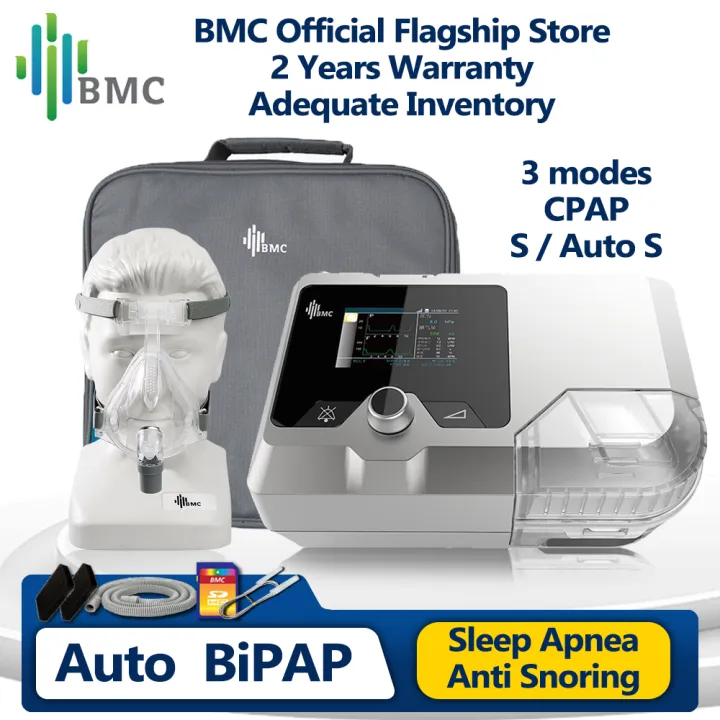 BMC G2S B20A/B25A BiPAP CPAP Machine With Mask Sleep Apnea Device Snoring Equipment Smart ...