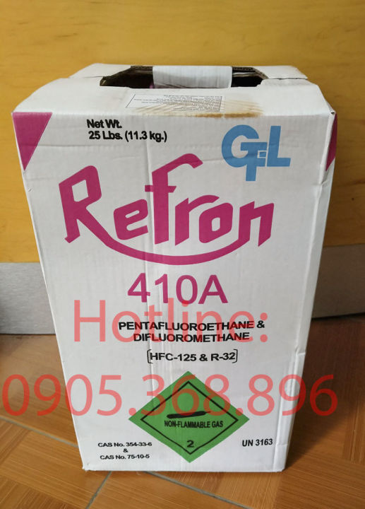 Gas lạnh điều hòa R410A Refron Ấn Độ 11.3 kg/bình - Gas lạnh R410A Ấn ...