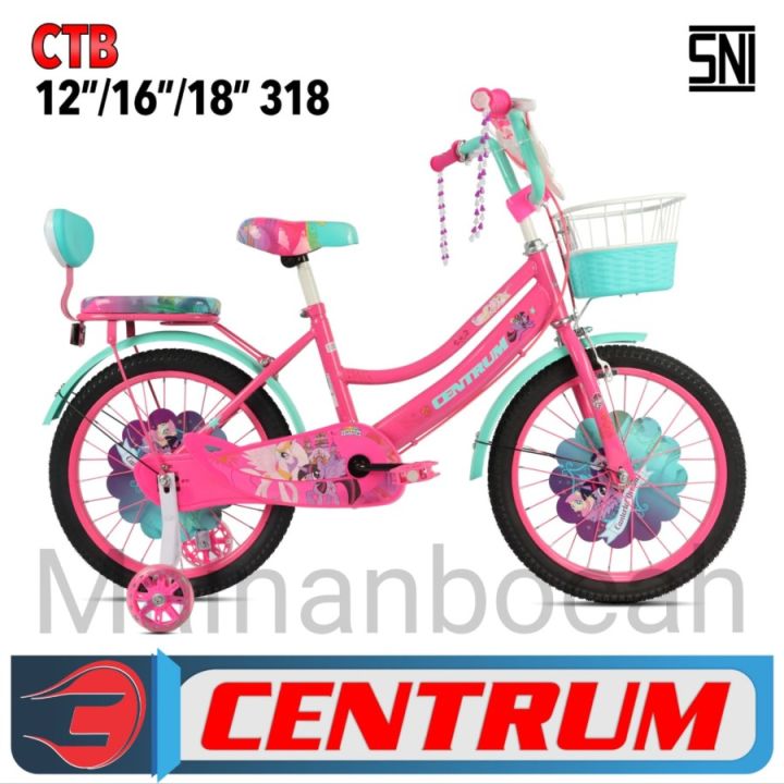 SEPEDA MINI UNTUK ANAK PEREMPUAN MINI 16 CENTRUM 318 SEPEDA MINI ...
