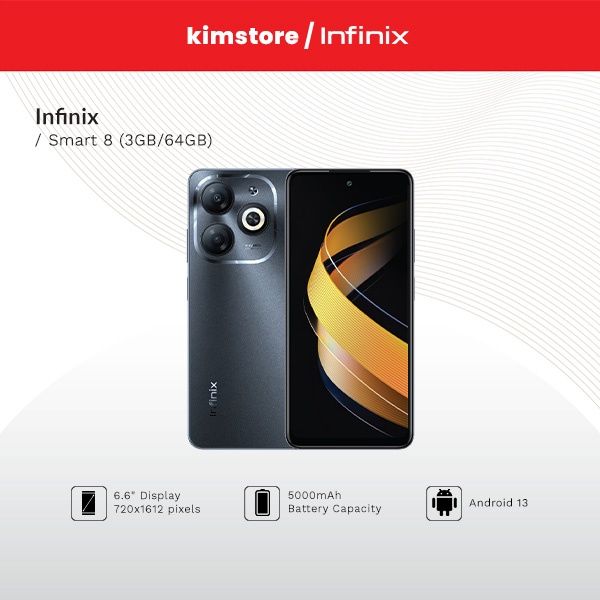 Infinix Smart 8 64GB, 128GB | Lazada PH