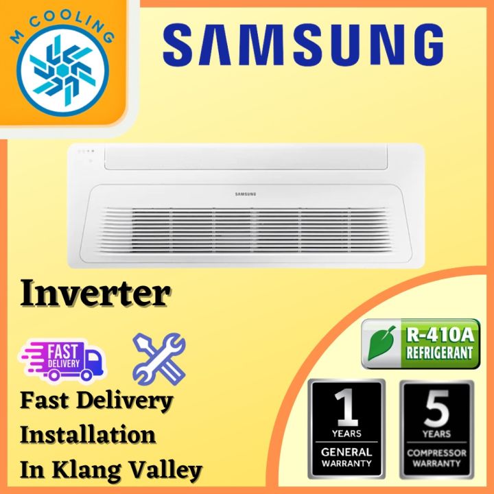 [INSTALLATION] SAMSUNG CEILING CASSETTE R410 INVERTER (AC-TN1) 1 Way ...