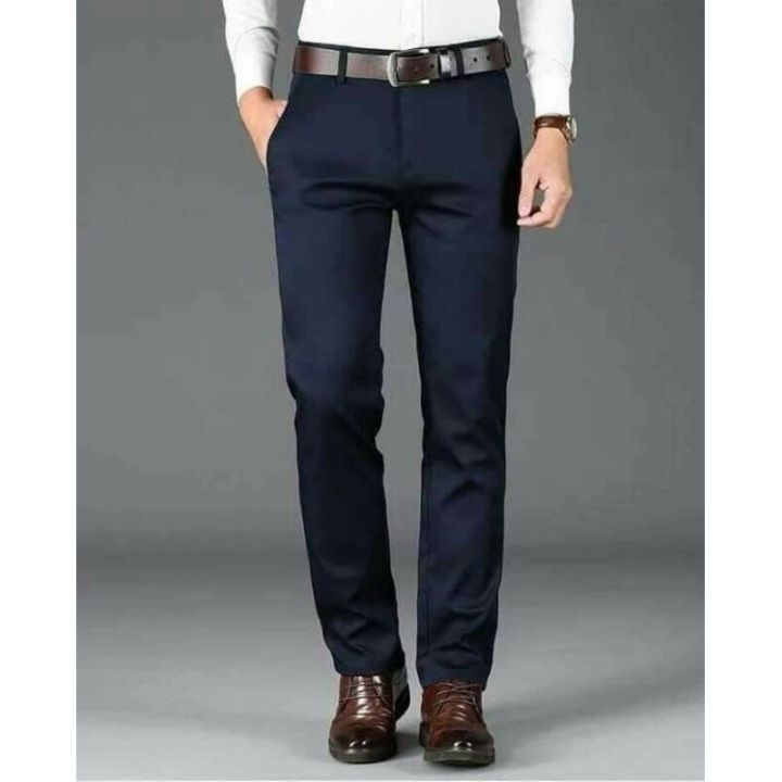 Men's Formal Slacks Straight Cut | Lazada PH