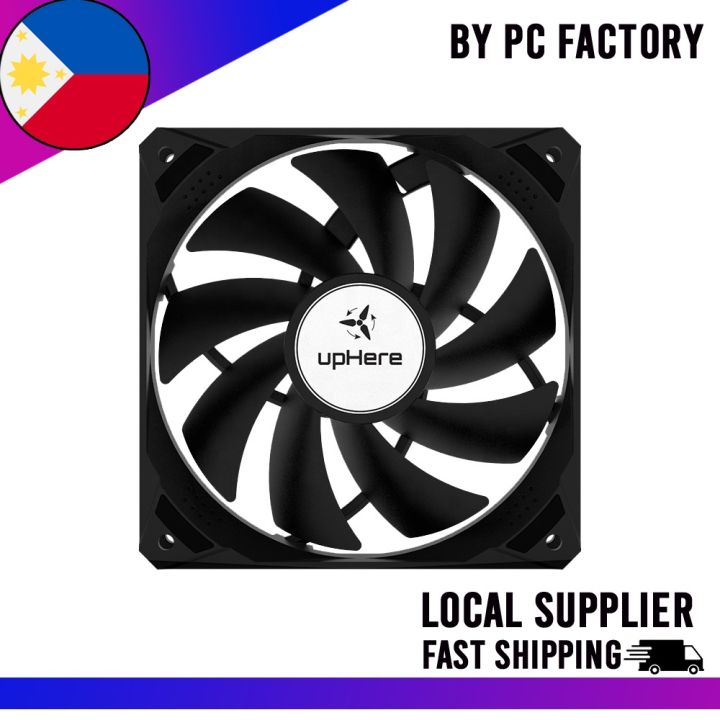 UpHere PC Cooling Fan Black 120mm Quiet 3Pin Molex 4Pin | PC Case Fan ...