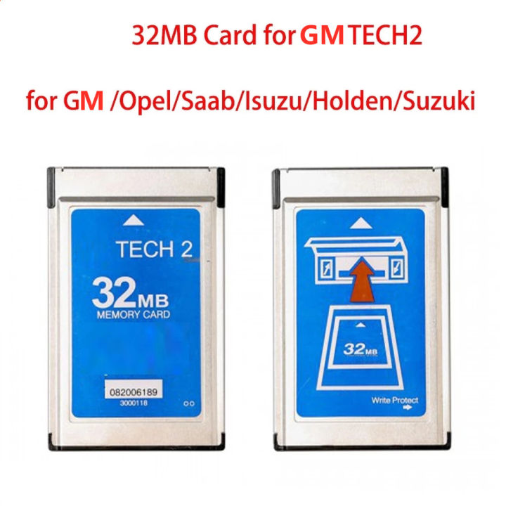 Tech2 Card With 6 Software 32MB Card For auto car Diagnostic Tool tech ...