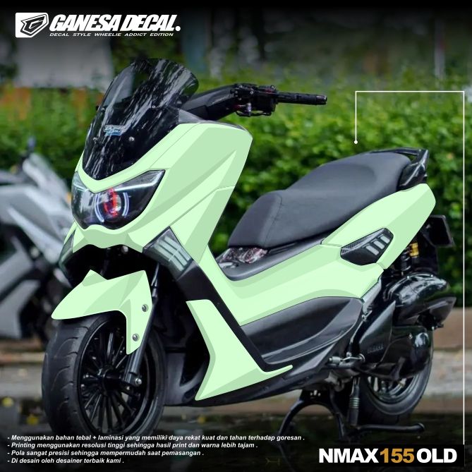 Decal Nmax OLD POLOS - Stiker Decal Yamaha Nmax OLD FullBody 2015 2016 ...
