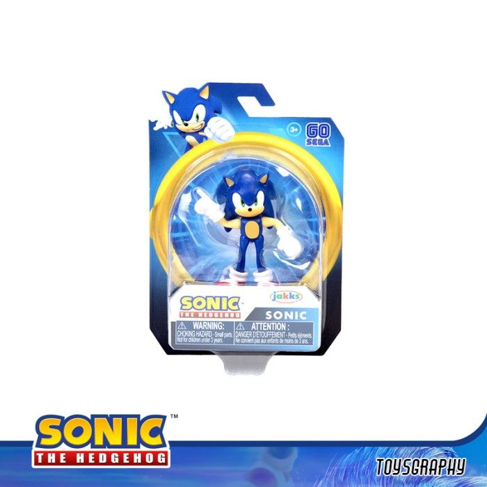 Sonic The Hedgehog Modern SONIC Action Figure 2,5 Articulated Jakks ...