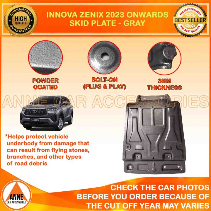 Car Skid Plate for Toyota Innova Zenix 2023 ON / Yaris Cross 2021 - ON ...
