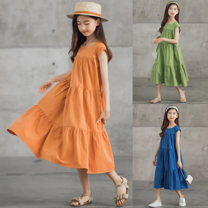 TeTe Children's Fashion High Quality korean dress for kids girl casual ...
