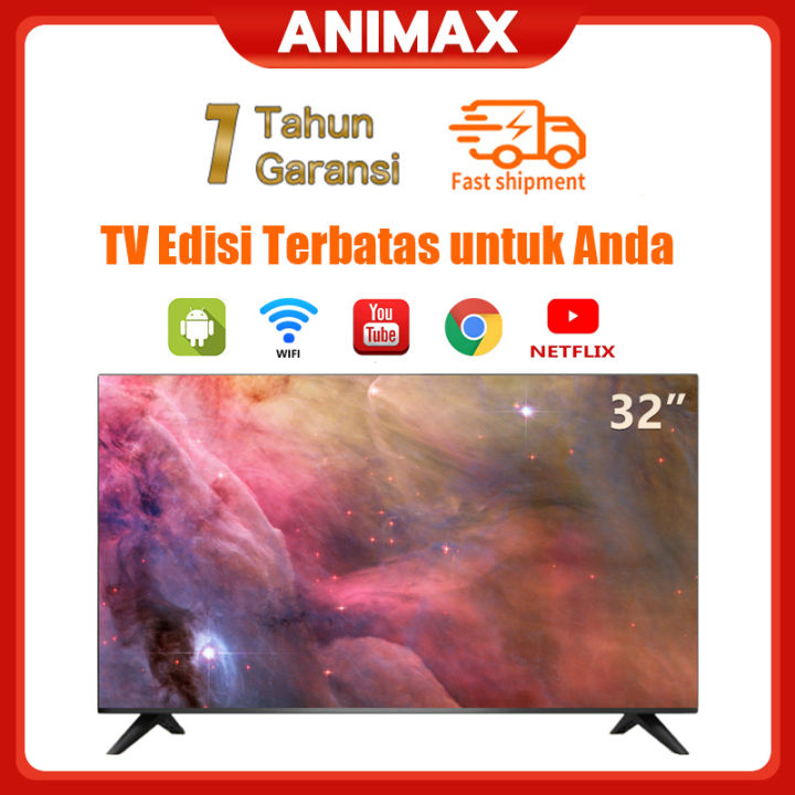 ANIMAX TV Smart Android 32 inch TV LED/LCD Digital 32 inch Full HD ...