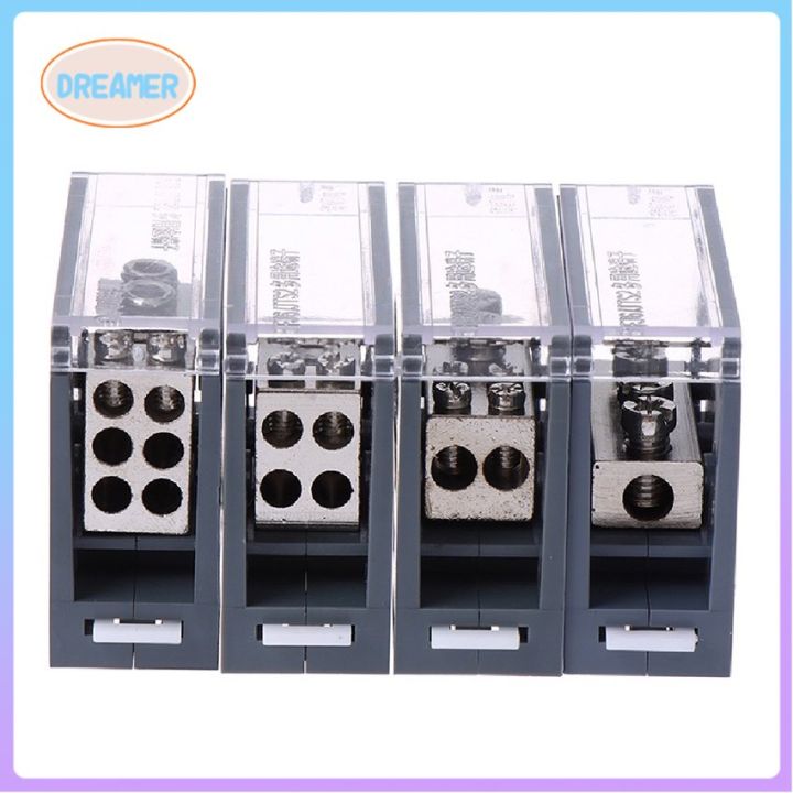 Din Rail Distribution Box Terminal Block Wire Connector One In Multiple ...