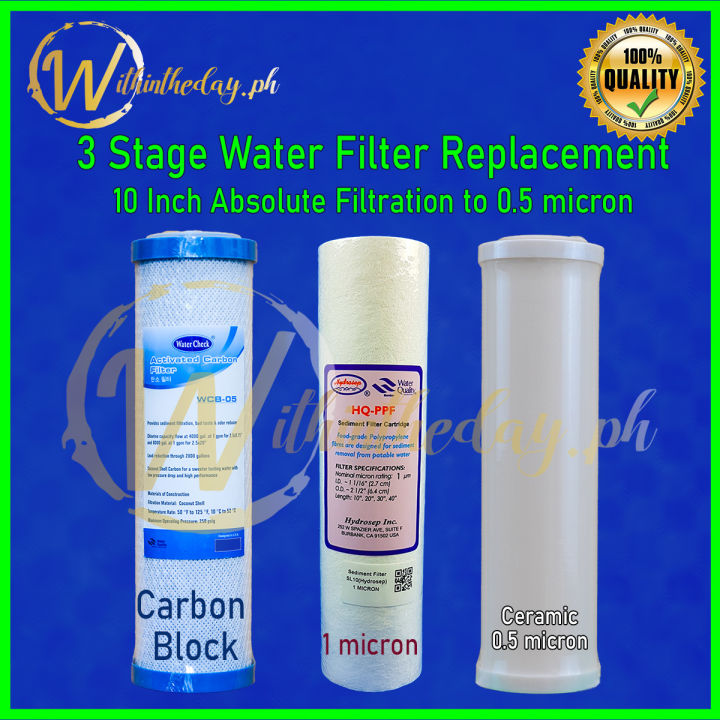 Water Filter Set 3 Stage 4 Stage make mineral water 10 inch Megafresh ...
