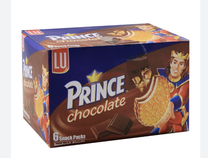 Lu Prince Biscuits Chocolate (6-Packs Inside Box) | Lazada