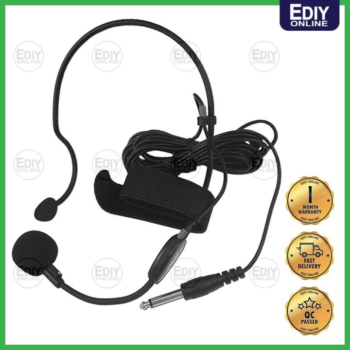 YOGA DM-193 DM193 HEADSET MICROPHONE MIKROFON PEMBESAR SUARA IMAM ...
