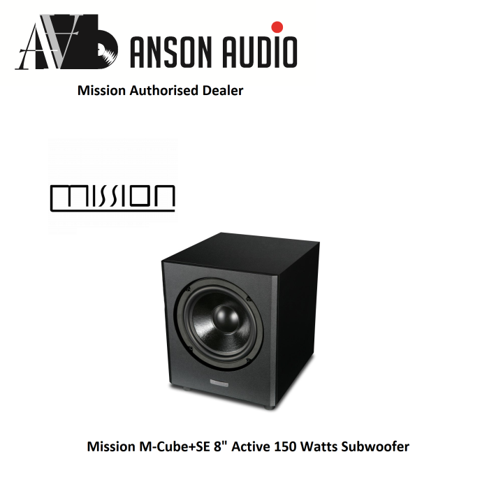 Mission M-Cube+SE 8" Active 150 Watts Subwoofer | Lazada Singapore