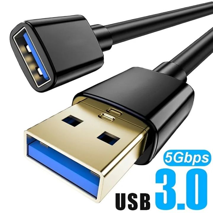 USB3.0 Extension Cable for Smart TV PS4 Xbox 1m 2m 3m Extender Cord ...