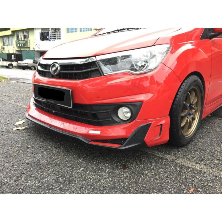 Perodua Bezza Drive 68 Design Bodykit Body Kit Skirting Skirt Lip With ...
