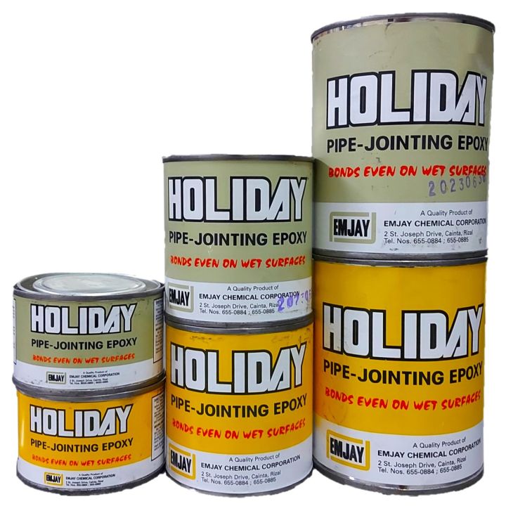 Holiday Pipe Jointing Epoxy Adhesive A&B - 1/4 Pint, 1/2 Pint, 1 Pint ...