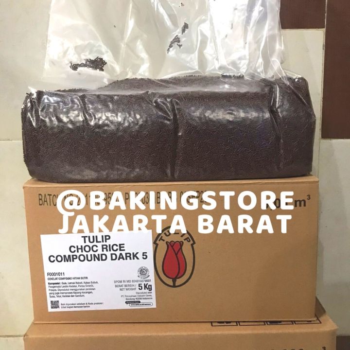 Meses Tulip Dark 5 kg | Meises Tulip Choco Rice | Lazada Indonesia