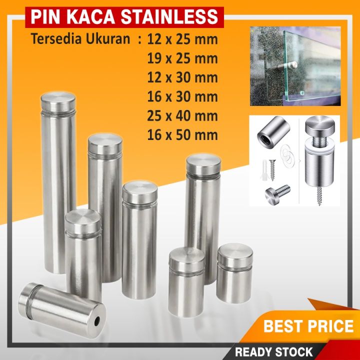 PIN STAINLEES UKURAN UKURAN 12X25MM | Lazada Indonesia