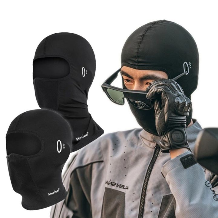 Sun Protection Cycling Full Face Mask For Motorcycle Ice Silk Full Face ...