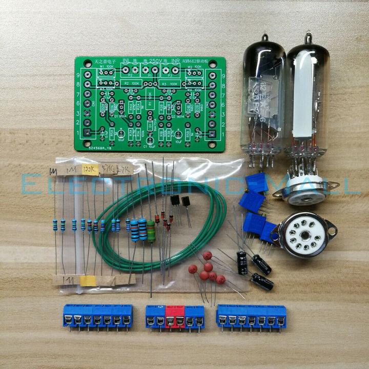 Dual Way 6E2 Magic Eye Tube Music Spectrum Vacuum Tube Level Indicator ...