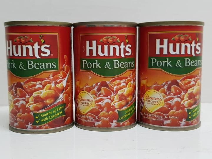 Hunts Pork and Beans ( pack of 6 cans x 175 grams) | Lazada PH