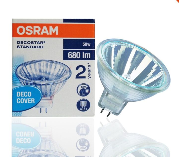 หลอดไฟ แพค 2 หลอด OSRAM DECOSTAR 51S STANDARD 12V 50W GU5.3 36° #44870 ...