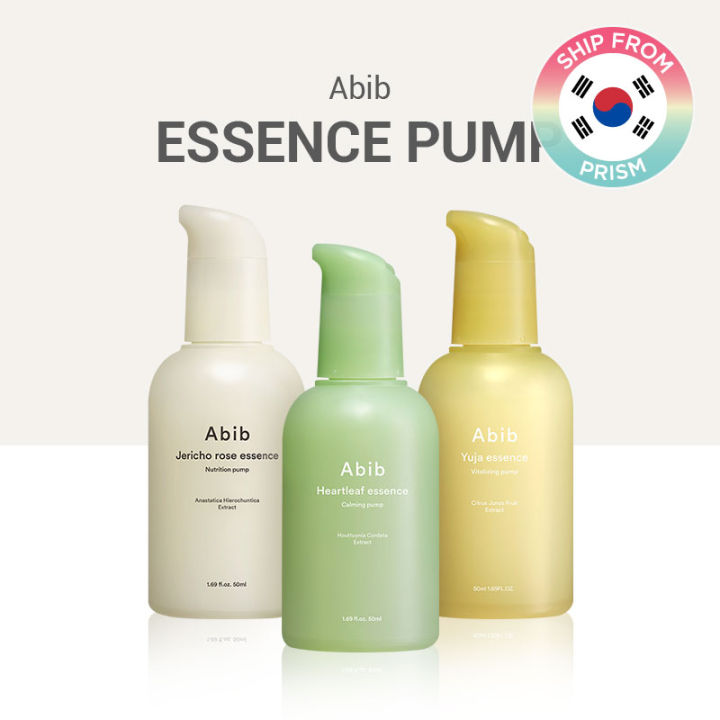 Abib Heartleaft / Jericho Rose / Yuja Essence Pump from PRISM | Lazada PH