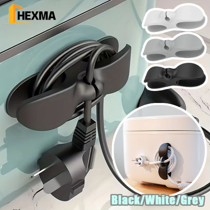 Creative Kitchen Cable Wrap Fixer Portable Self Adhesive Seamless Cord ...