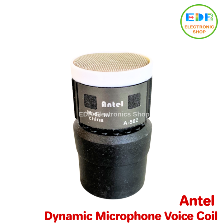 Antel Dynamic Microphone Voice Coil 500 ohms impedance A-502 Mic Coil ...
