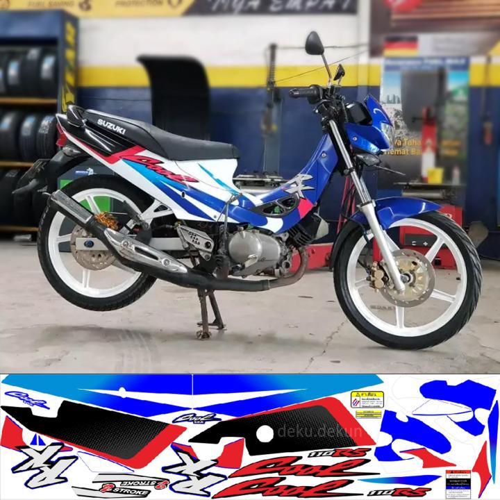 Striping Suzuki Rk Cool Indo Printing Laminasi Tahan Vernis Awet 3 ...