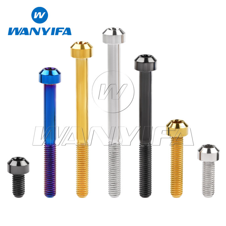 Wanyifa Titanium Bolt With Rounded Head Inside Plum Blossom M5 X 10 15 ...