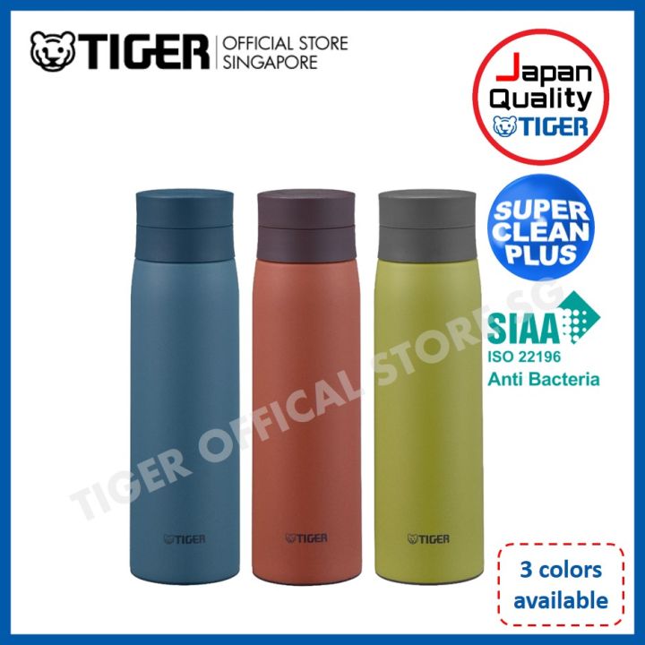Tiger 500ml Ultra Light Anti Bacteria Stainless Steel Bottle - MCY-K050 ...