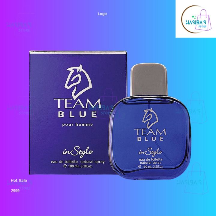 Pure Homme TEAM BLUE [InStyle] Limited Edition Eau De Toilette ...