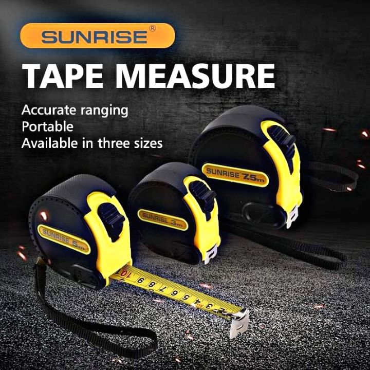 SUNRISE RUBBER GRIP MEASURING TAPE HEAVY DUTY | Lazada PH