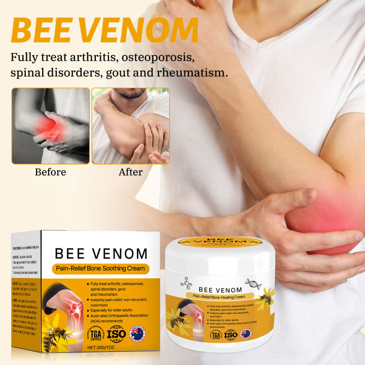 South Moon bee venom cream pain Bee Venom Pain Relief Bone Soothing ...