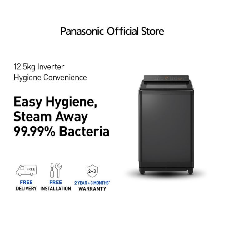 Panasonic 12.5kg Top Load Washing Machine Washer NA-FD125V3BQ | Lazada ...