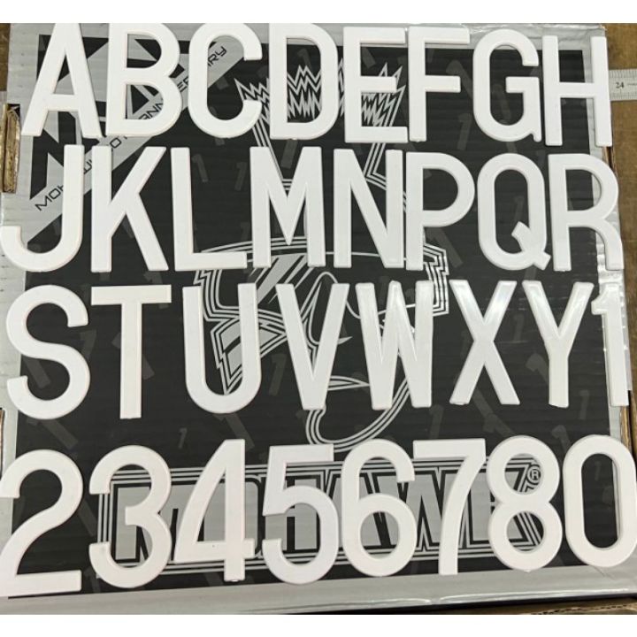 [Wholesale Borong] Flat JPJ Spec Car Number Plate Alphabet & Number (1 ...