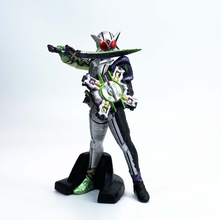 Bandai DG W Cyclone Joker Extreme HG Kamen Rider Gashapon Masked Rider ...