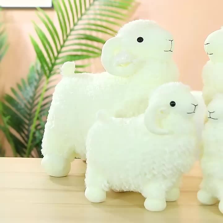 Sheep Rag Doll Large Doll Plush Toy Sheep Doll Girl Goat Christmas Gift ...