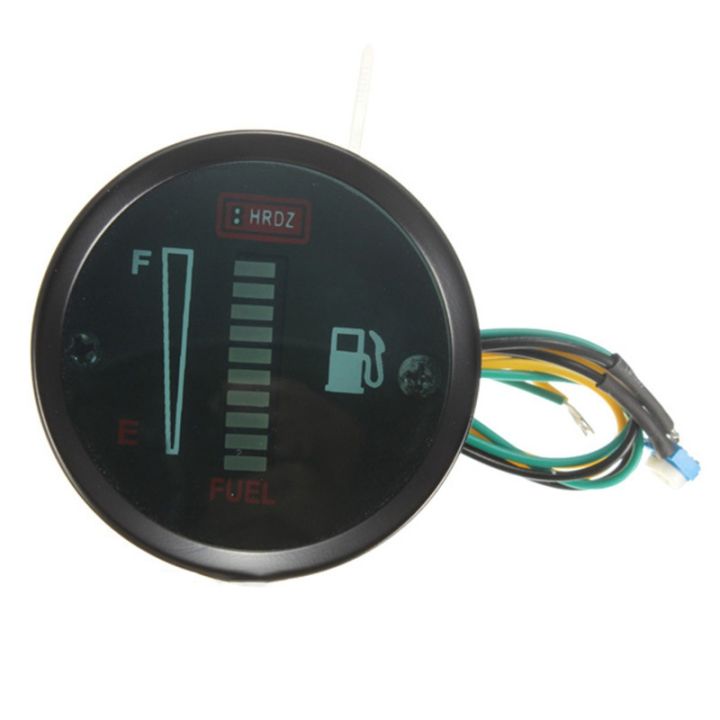 Universal Car Motor 52mm Fuel Meter LED Digital Display 12V Digital ...
