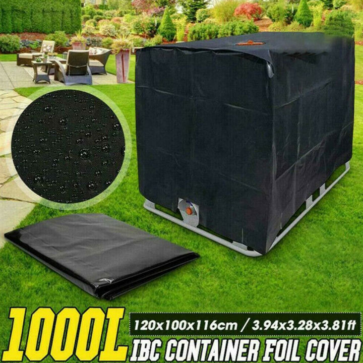 Lvfwkbbwl Outdoor Garden Waterproof Cover 1000 liters IBC Rain Water ...