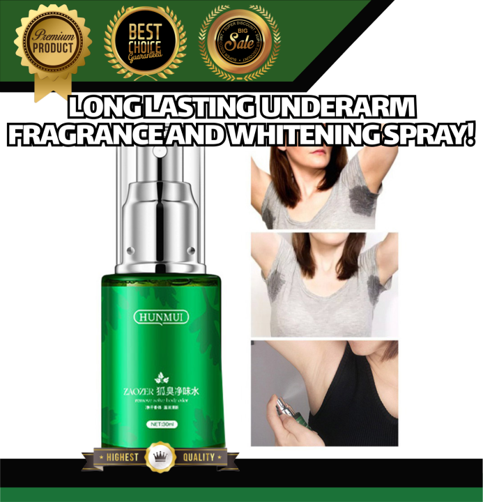 Deodorant Spray No Sweat Anti Perspirant Body Odor Treatment Underarm ...