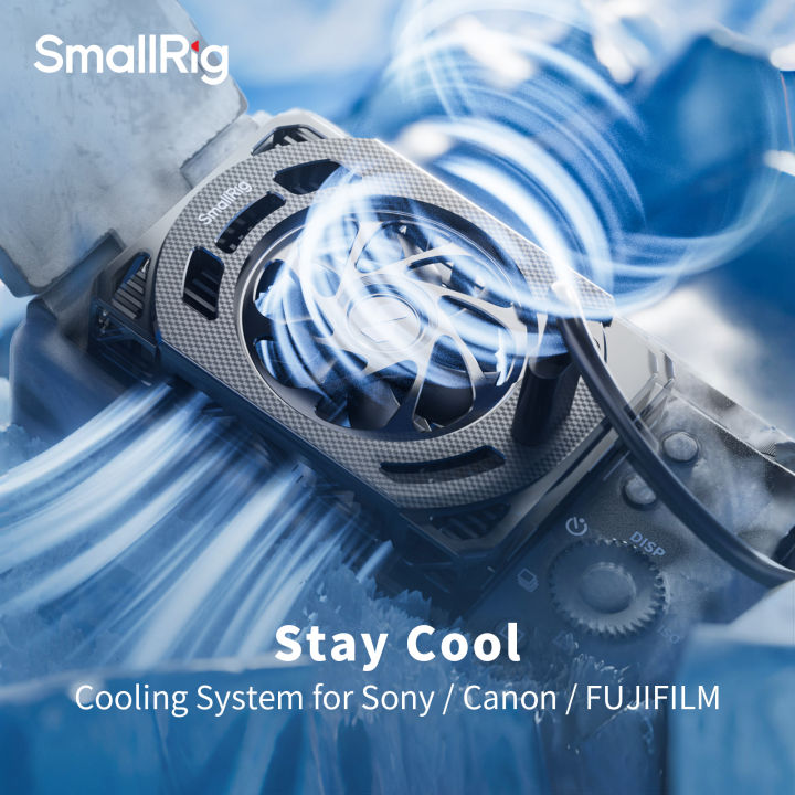 SmallRig Camera Radiator Cooling Fans Cooling System for Sony Canon ...