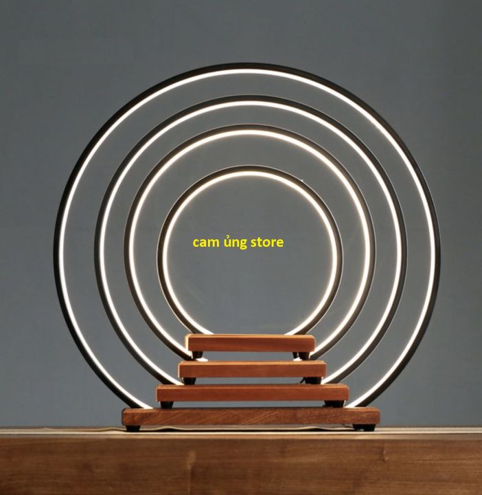 kệ đèn hào quang đặt tượng phật vòng 30cm 40cm 50cm- Kệ đèn led trang ...