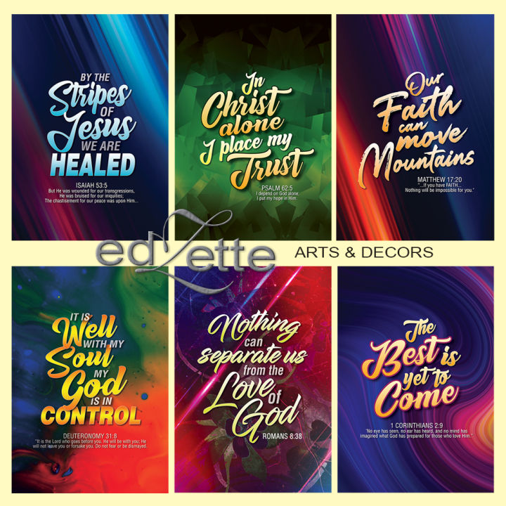 Christian Posters With Bible Verses