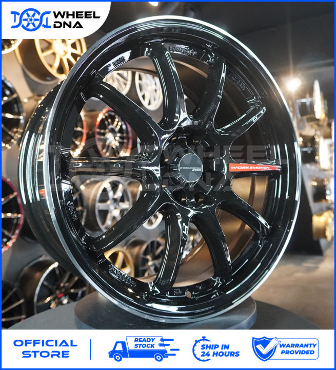 New Sport Rim WORK EMOTION ZR10 17 Inch 8H100/114.3 Wheel DNA Alza Myvi City Jazz Vios Yaris ...