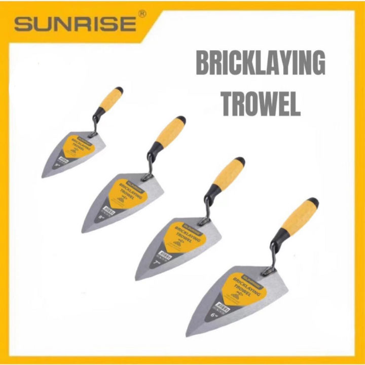 Sunrise KUTSARA for Cement Heavyduty/Sunrise Bricklaying Trowel 6"7"8"9 ...