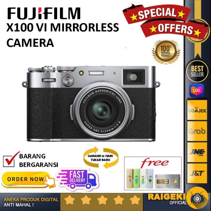 fujifilm x100vi x100 vi Mirrorless Digital Camera | Lazada Indonesia