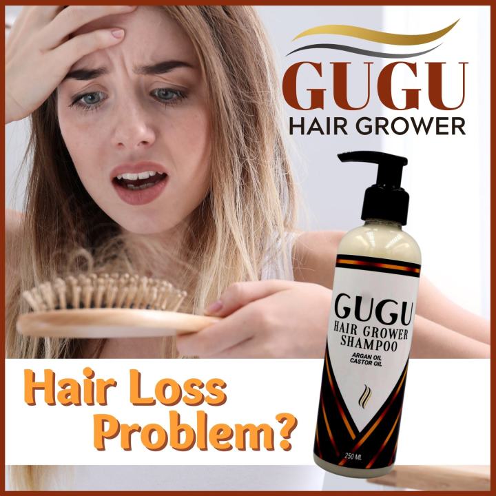 AVAILABLE NOW!!! The Authentic GUGU HAIR GROWER SHAMPOO ARGAN OIL ...